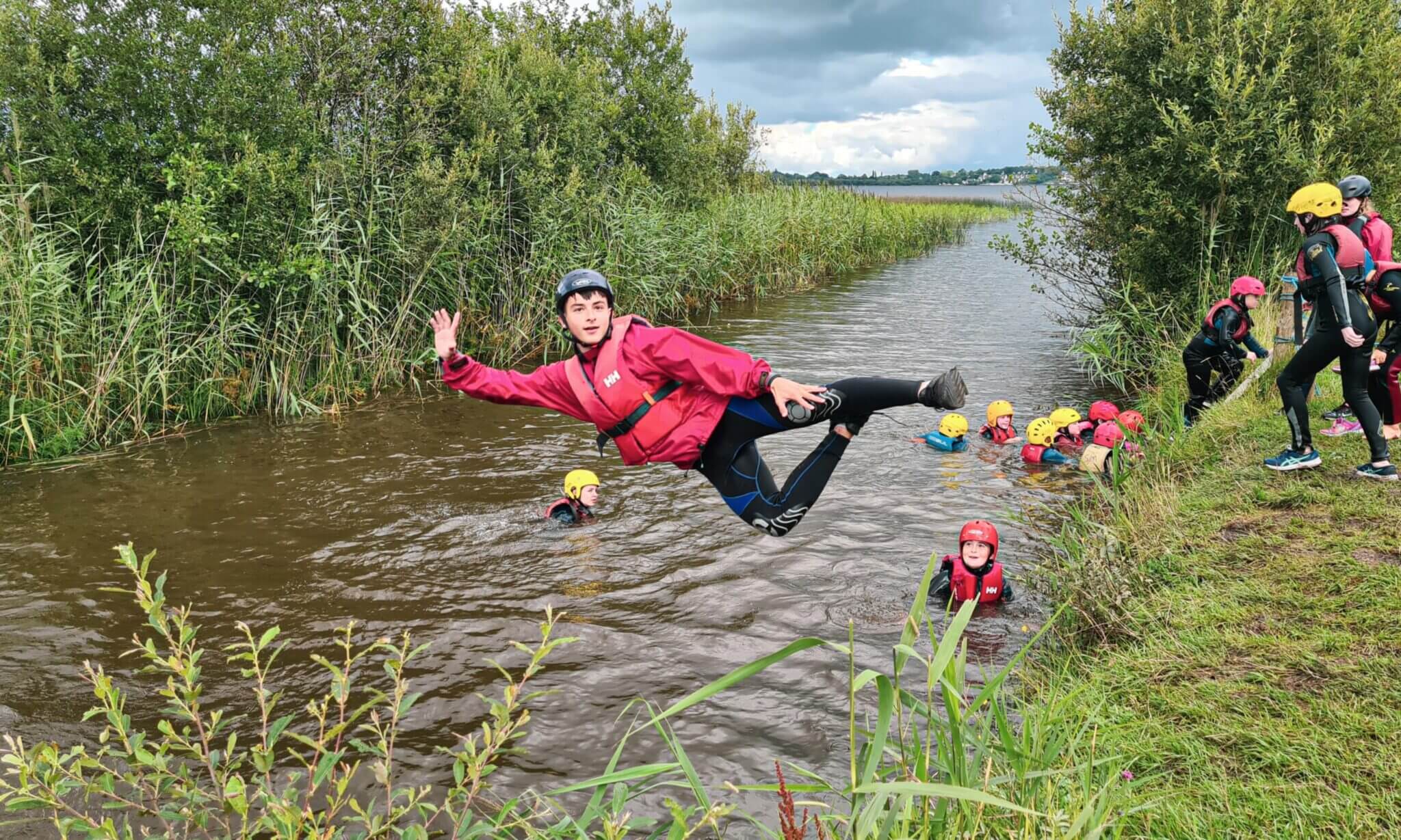 Pier Jumping - Shannon River Adventure Centre