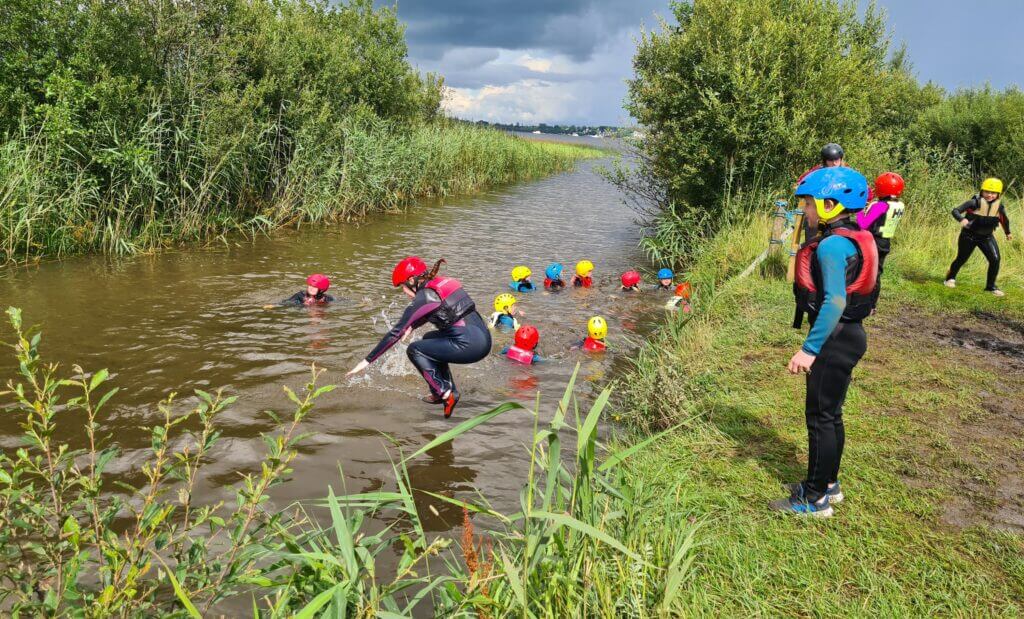 Pier Jumping - Shannon River Adventure Centre