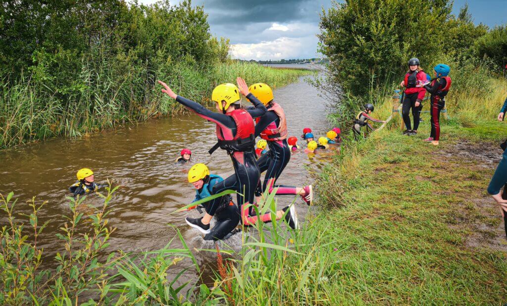 Pier Jumping - Shannon River Adventure Centre