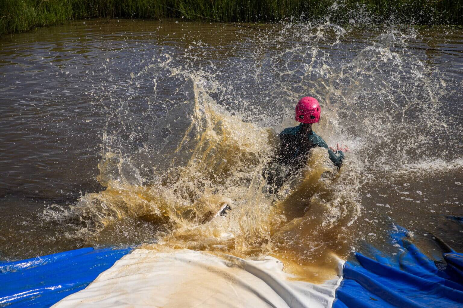 Mud Slide - Shannon River Adventure Centre